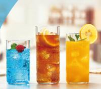 China Lead Free Reusable Glass Cups Glass Bottle Material Designed for Eco Friendly Businesses and Sustainable Drinkware Needs for sale