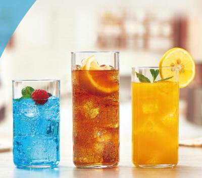 China Lead Free Reusable Glass Cups Glass Bottle Material Designed for Eco Friendly Businesses and Sustainable Drinkware Needs for sale