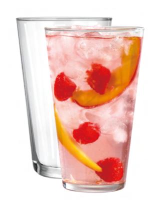 China Glass Reusable Glass Cups Transparent With Smooth Rim Ideal for Serving Beverages in Hotels Cafes and Corporate Events for sale