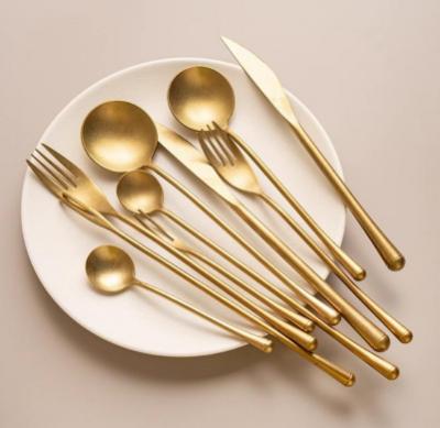 China Non Toxic Stainless steel table knife matte finish durable rust resistant cutlery ideal for food service and hospitality sectors for sale