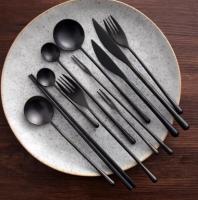 China Non Toxic Stainless steel table knife matte finish durable rust resistant cutlery ideal for food service and hospitality sectors for sale