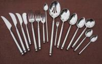 China Serving Utensils Stainless-steel tableware polished mirror matte finish designed for high heat resistance in restaurant and hotel kitchens for sale
