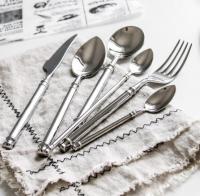 China Serving Utensils Stainless-steel tableware polished mirror matte finish designed for high heat resistance in restaurant and hotel kitchens for sale