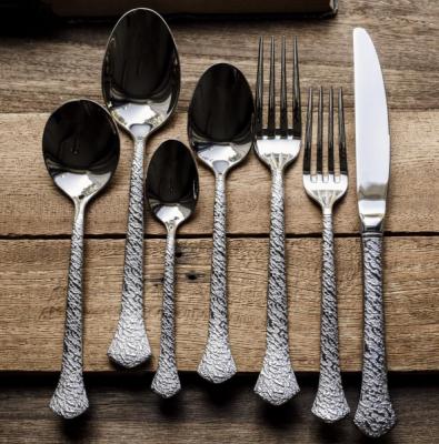 China Recyclable Stainless-steel tableware offering easy to clean ideal for dining halls restaurants and hospitality services for sale