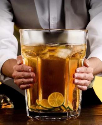 China Lead Free Reusable Glass Cups Designed For Hot And Cold Beverages Perfect For Commercial Hotels Catering And Event Services for sale