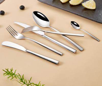 China Non Toxic Stainless steel fork strong recyclable dishwasher safe dining utensil designed for restaurants catering and hotels for sale