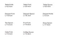 China Light To Medium Stainless-steel tableware Standard Dining Size Affordable To options for commercial kitchens and restaurants for sale