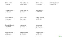 China occan knives and forks are more for sale
