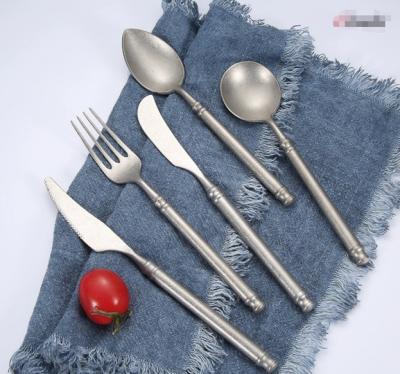 China ntage bright moon knife and fork set for sale