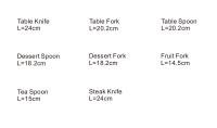 China Sainte Maude cutlery for sale