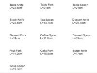 China e knives and forks more for sale