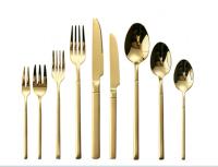 China ror gold cutlery is more for sale
