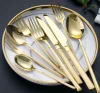 China ror gold cutlery is more for sale