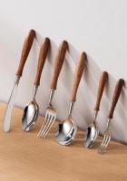 China The wooden handle knife and fork are more for sale
