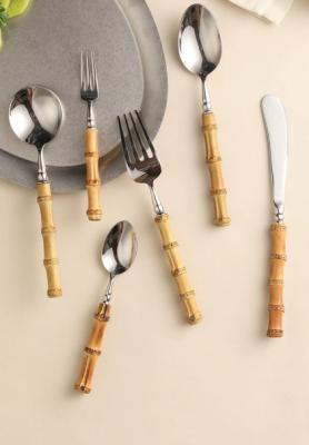 China The wooden handle knife and fork are more for sale