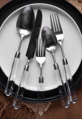 China Acrylic knife and fork are more for sale