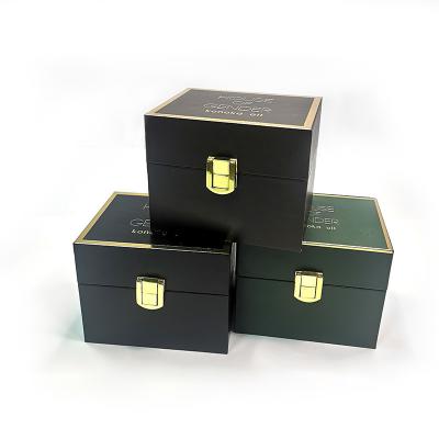 China Facial Skin Care Makeup Tool Empty Drawer Luxury Cosmetic Box For Perfume Jar for sale