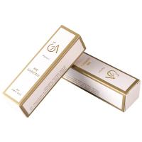 China Perfume Gift Luxury Cosmetic Box Hot Stamping Gold Foil For Lipstick Tube for sale