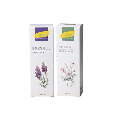 China Hot Stamping Gold Foil Luxury Perfume Gift Box For Skin Care for sale