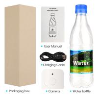 China 1080P Water Bottle Hidden Spy Camera Plastic Transparent Home Security Mini Camera for sale