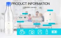 China 1080P Water Bottle Hidden Spy Camera Plastic Transparent Home Security Mini Camera for sale
