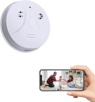 China Wifi Smoke Detector Hidden Camera , Smoke Detector Spy Camera With Night Vision for sale