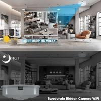 China Wifi Smoke Detector Hidden Camera , Smoke Detector Spy Camera With Night Vision for sale