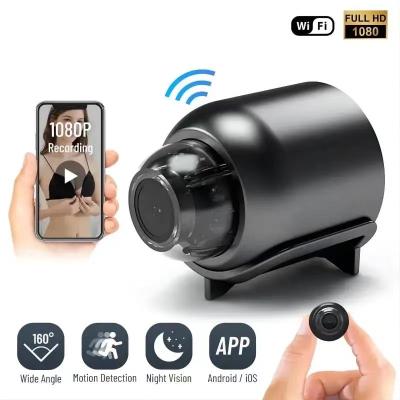 China ABS Plastic Mini Security Spy Camera , WIFI HD 1080P Mini Camera With Audio for sale