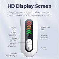 China White Hidden Spy Camera Detector Device , Plastic Portable Security Camera Detector for sale