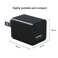 China 1080P HD Mini USB Wall Charger Hidden Spy Camera With Night Vision for sale