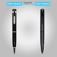China Black Miniature Spy Camera , 1080P Mini Hidden Pen Camera With 64GB SD Card for sale