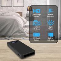 China Full HD 1080p Mini Camera Black Power Bank Hidden Camera Tiny for sale