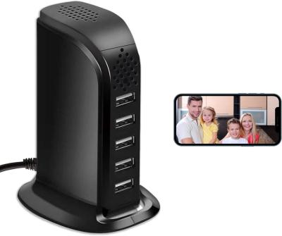 China 1920×1080P Mini Spy Camera USB Charger Hidden Camera WIFI  120° Wide View Angle for sale