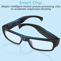 China Inddor / Outdoor Mini Spy Camera 1080P Eyeglass Hidden Camera for sale