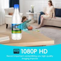 China Transparent Water Bottle Spy Camera , 1080P FHD Mini Camera Hidden Camera for sale