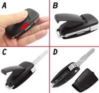 China Indoor Mini Hidden Camera HD Car Key Fob Spy Camera 1920*1080P for sale