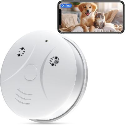 China Home Safety Mini Hidden Camera 1080P HD Wifi Smoke Alarm Camera for sale
