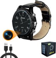 China Black Watch Hidden Camera 1080P Spyware Hidden Camera Mini 4.8 Ounces for sale
