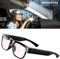 China Plastic Micro Spy Camera 1080P Eye Glasses Spy Camera With Sound for sale