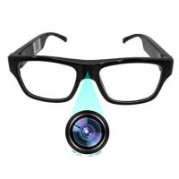 China Plastic Micro Spy Camera 1080P Eye Glasses Spy Camera With Sound for sale