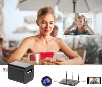 China FHD WIFI Mini USB Charger Hidden Camera 4K 2K 1080P Hidden Shower Camera for sale