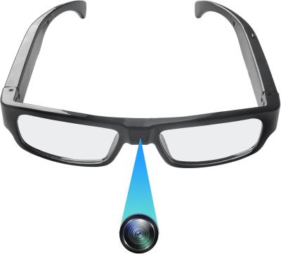 China Personal Security Spycam Glasses Full HD 1080p Spy Eye Glasses Camera With Sound for sale