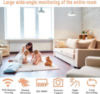 China Battery Powered Mini Spy Camera Wifi Smoke Detector Hidden Camera For Home for sale