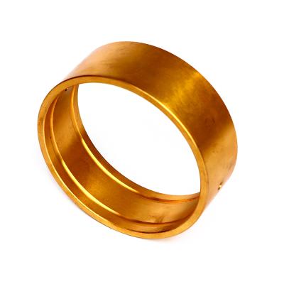 China Premium Copper Stainless Steel CNC Machined Spacer for Broaching Technology Drilling Oil Resistant Sealing Effect Long Working for sale