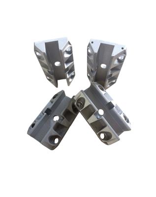 China OEM Customized Aluminum/Steel Alloys Die Casting Elevator Parts Slide Rail Drilling Broaching Features Machinery Guide Rail for sale
