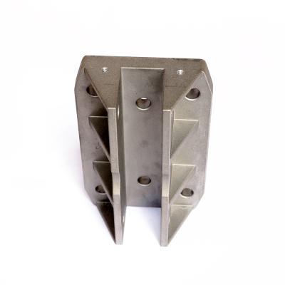China OEM Customized Aluminum Die Casting Elevator Parts Slide Rail Slide Way Drilling Broaching Features Non-CNC Machining Services for sale