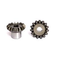 China Direct Factory Sale Durable Stainless Steel Helical Bevel Gears CNC Machining Drilling Customized Size Nickel Plated Black for sale