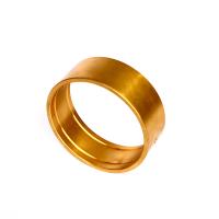 China Premium Precision CNC Machined Copper/Stainless Steel Spacer Broaching Drilling Technology Custom Industrial Parts Oil Resistant for sale