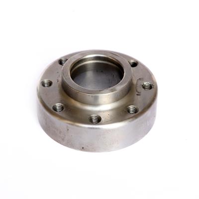 China Durable Stainless Steel Flange Seal Parts Industrial Hard-Wearing CNC Machining Services Drilling Broaching Polishing Finish for sale
