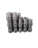 China CNC Machining Services Stainless Steel Flange Silver White Customized Size Broaching Drilling Industrial Application ANSI for sale